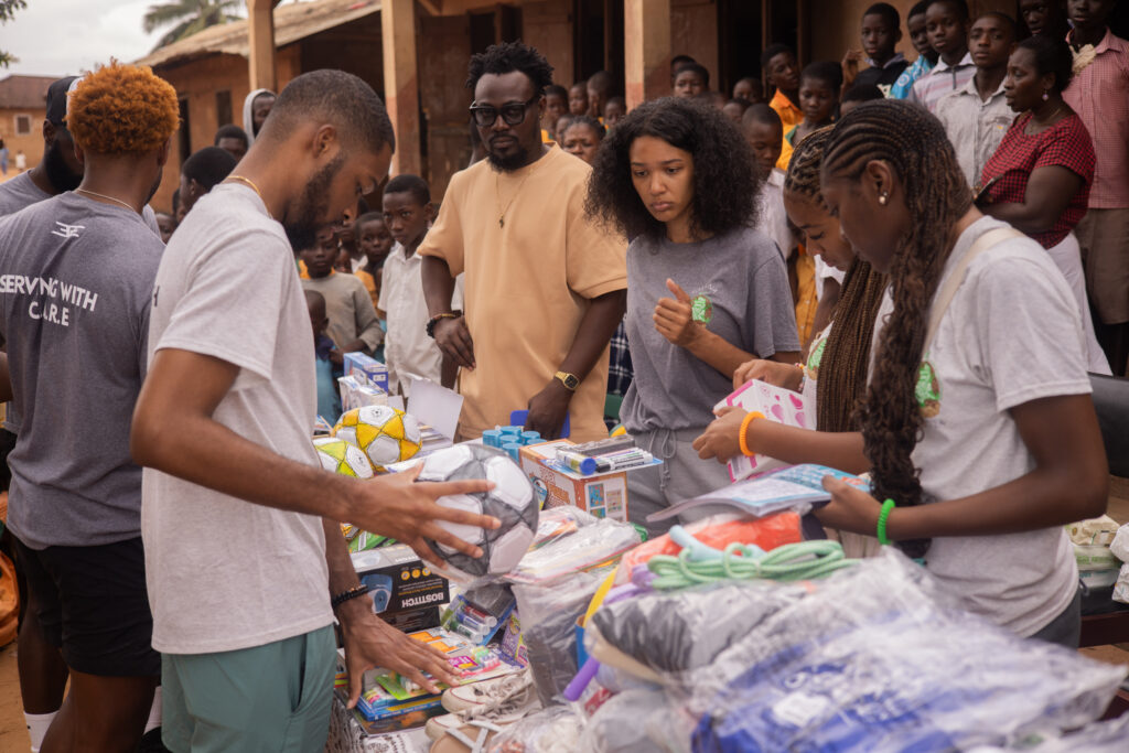 Shippensburg University alumnus Isaiah Murray travels to Ghana