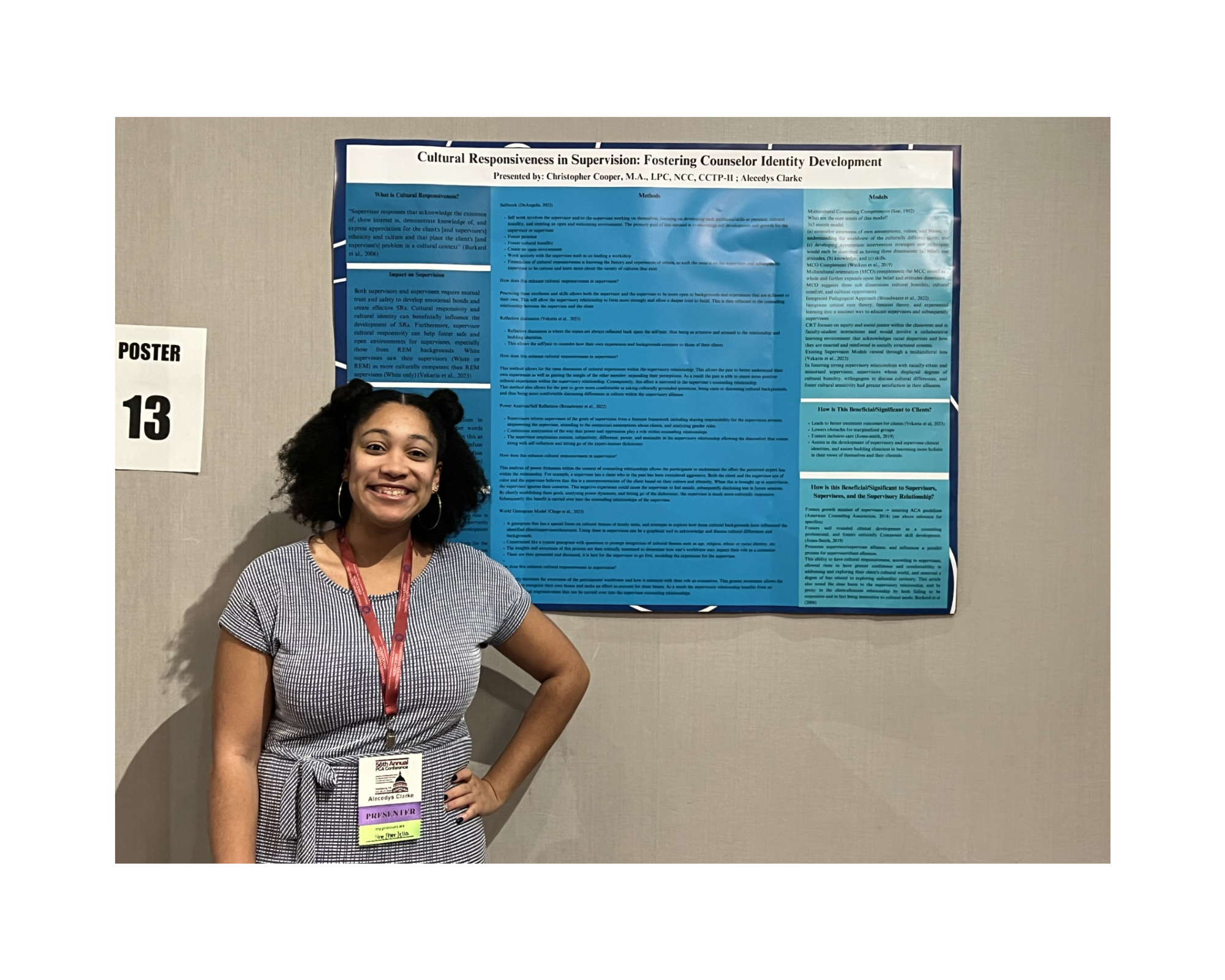 Alecedys Clarke Presents Research at PCA Conference