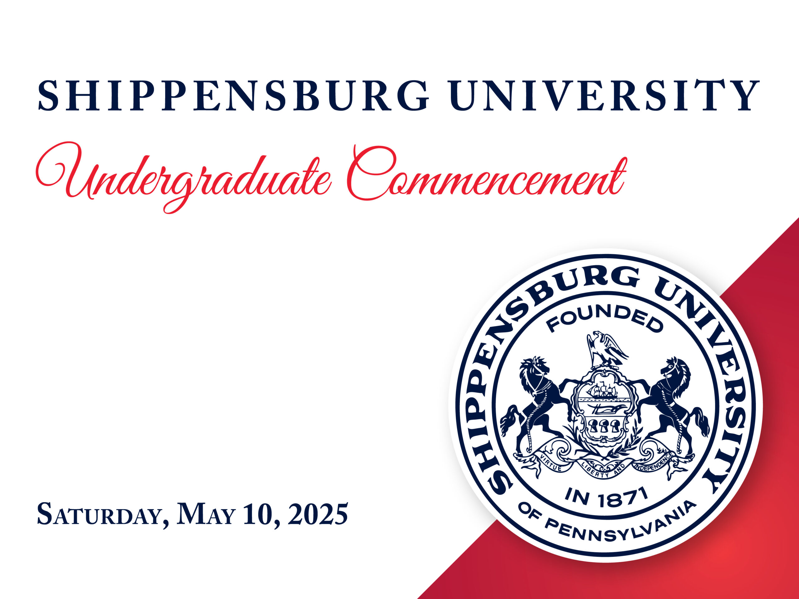 Ship announces spring 2025 undergrad commencement list