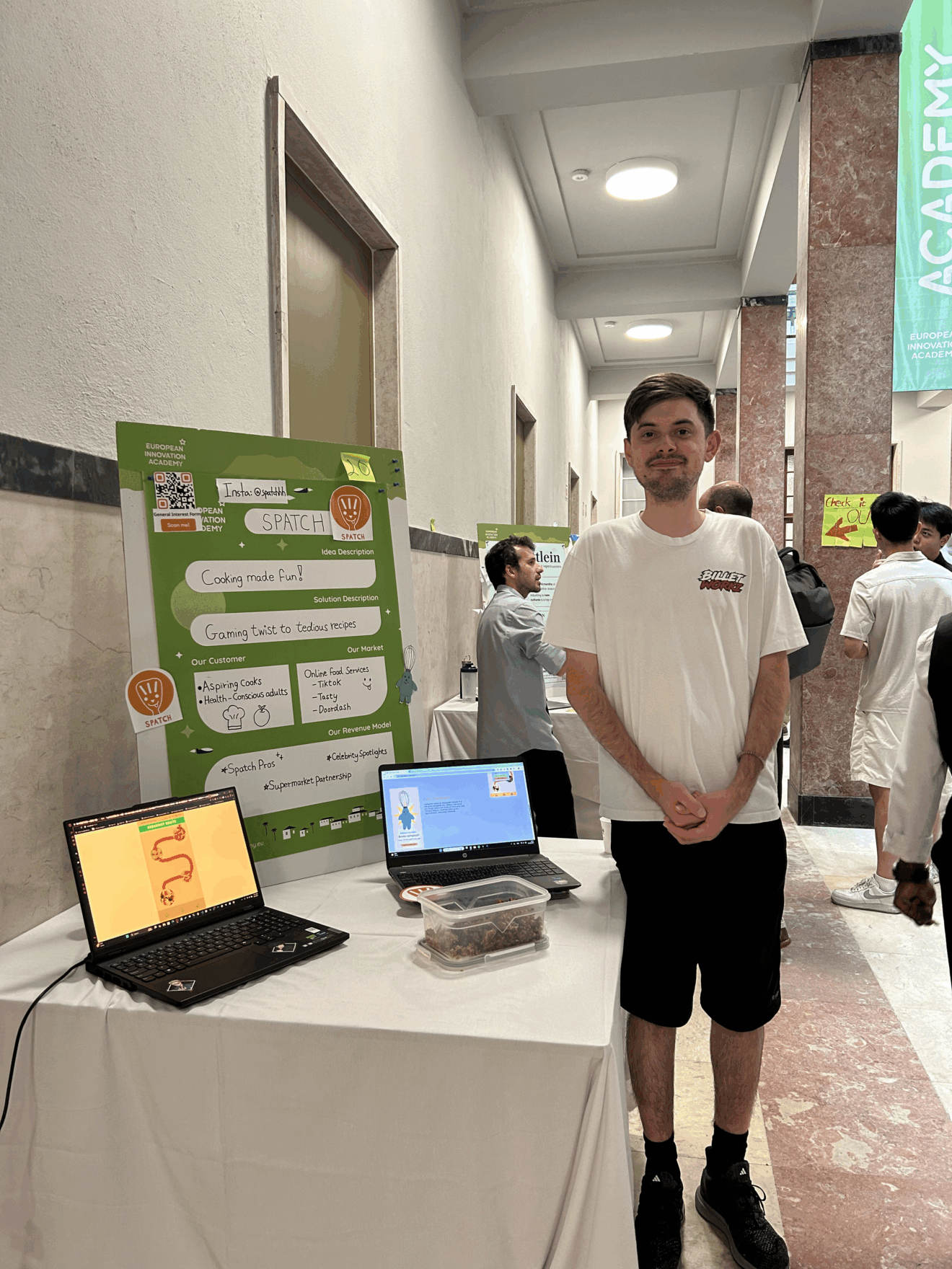 Chandler Garrett gains global business experience in Portugal