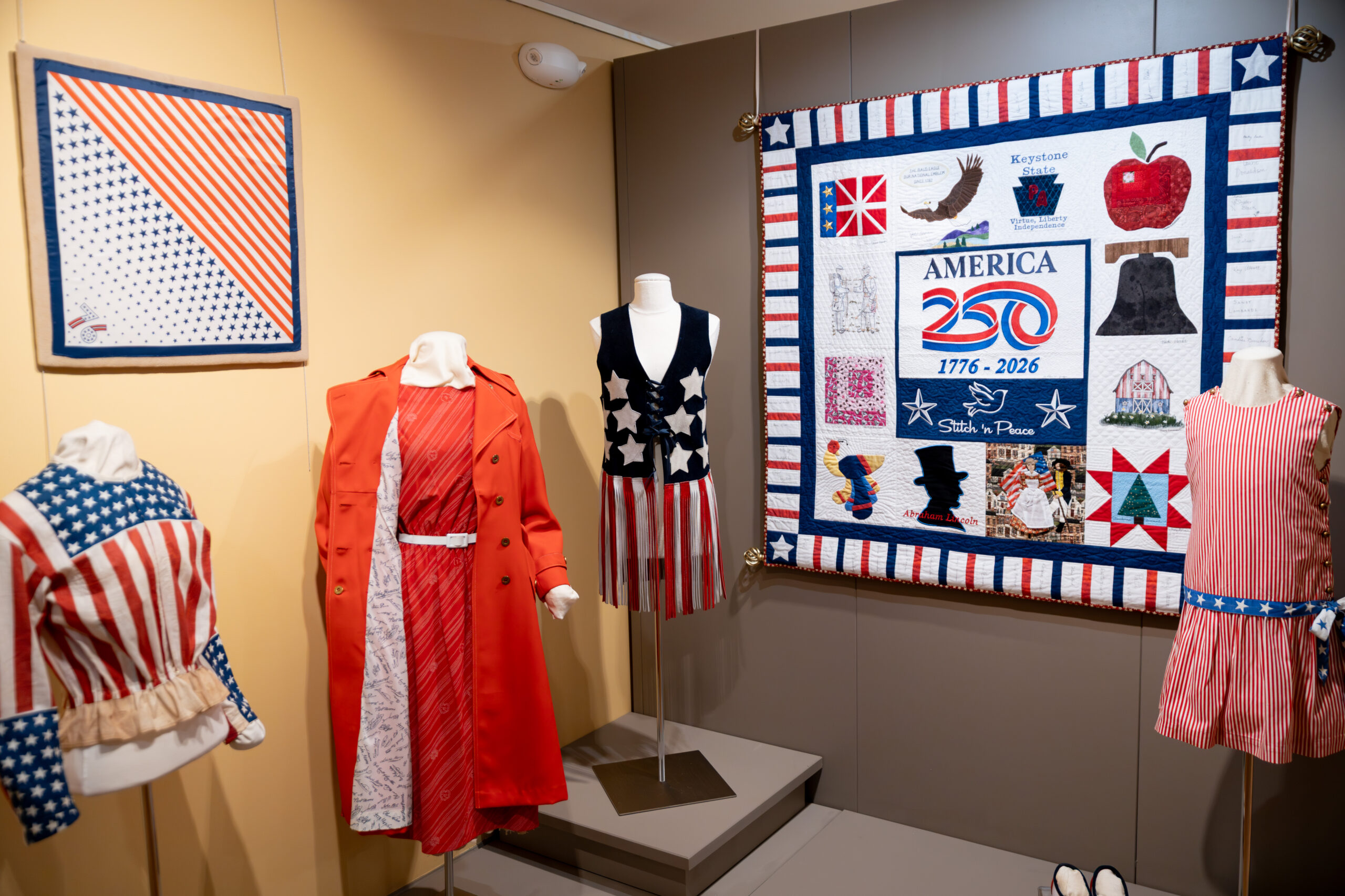 Grand opening of 250th Anniversary exhibit at the Fashion Archives
